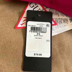 Guess | Swim | Guess Pink Barbie Pink New High Cut One Piece Bathing ...